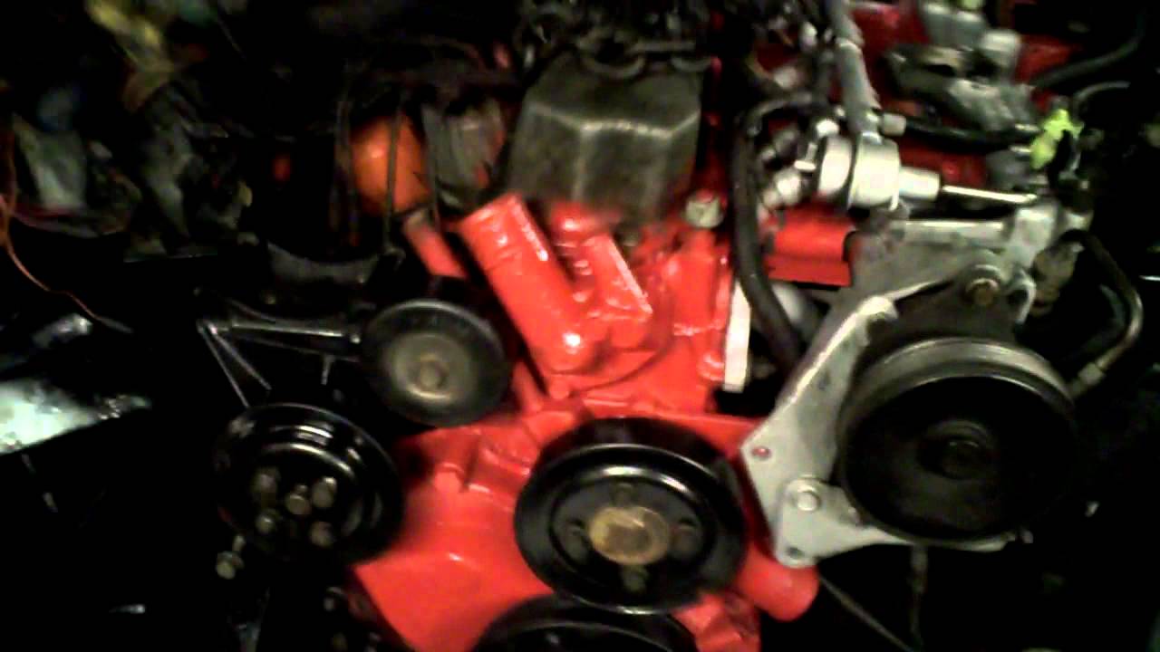 Jeep XJ engine bay paint makeover motor install Jeep Cherokee Wagoneer ...