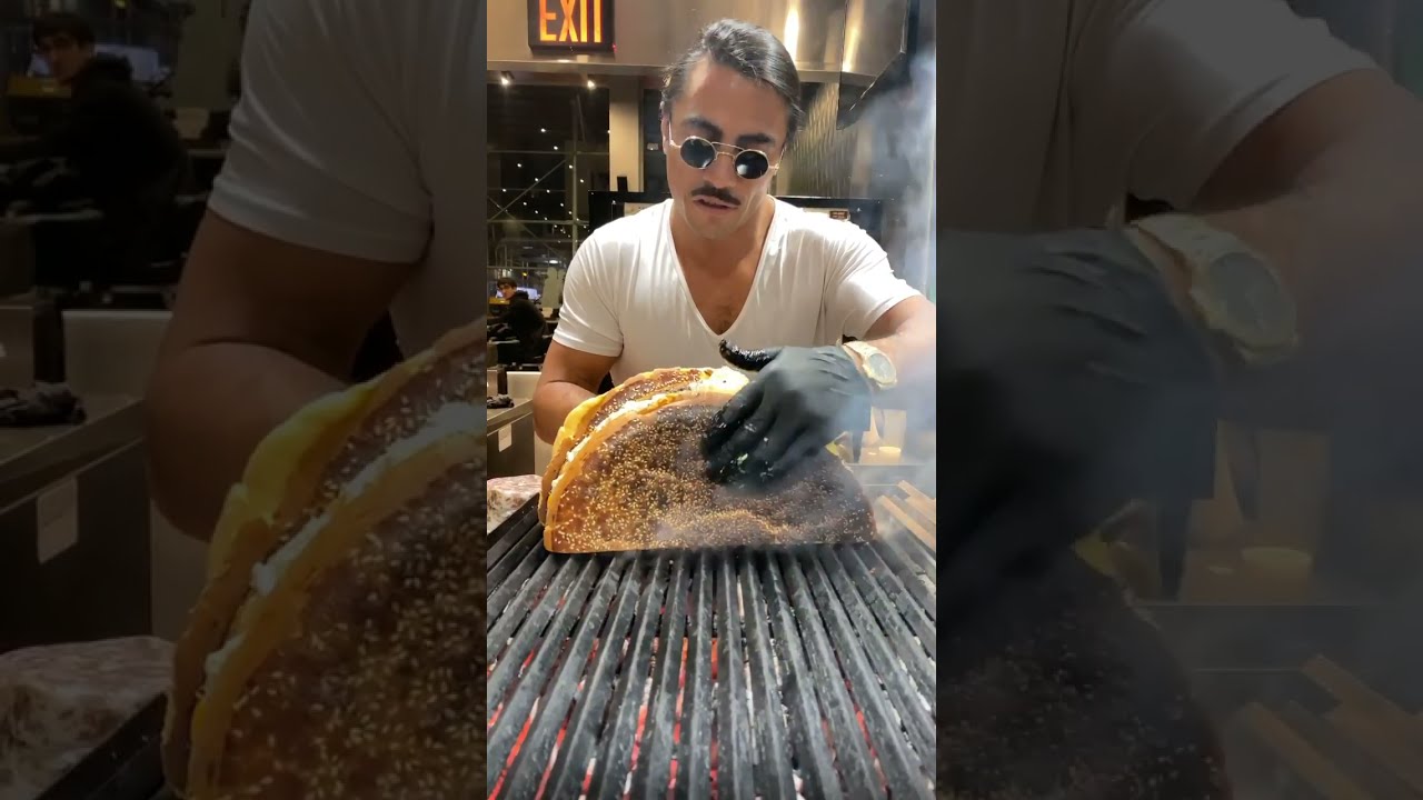 NUsret steak show - YouTube