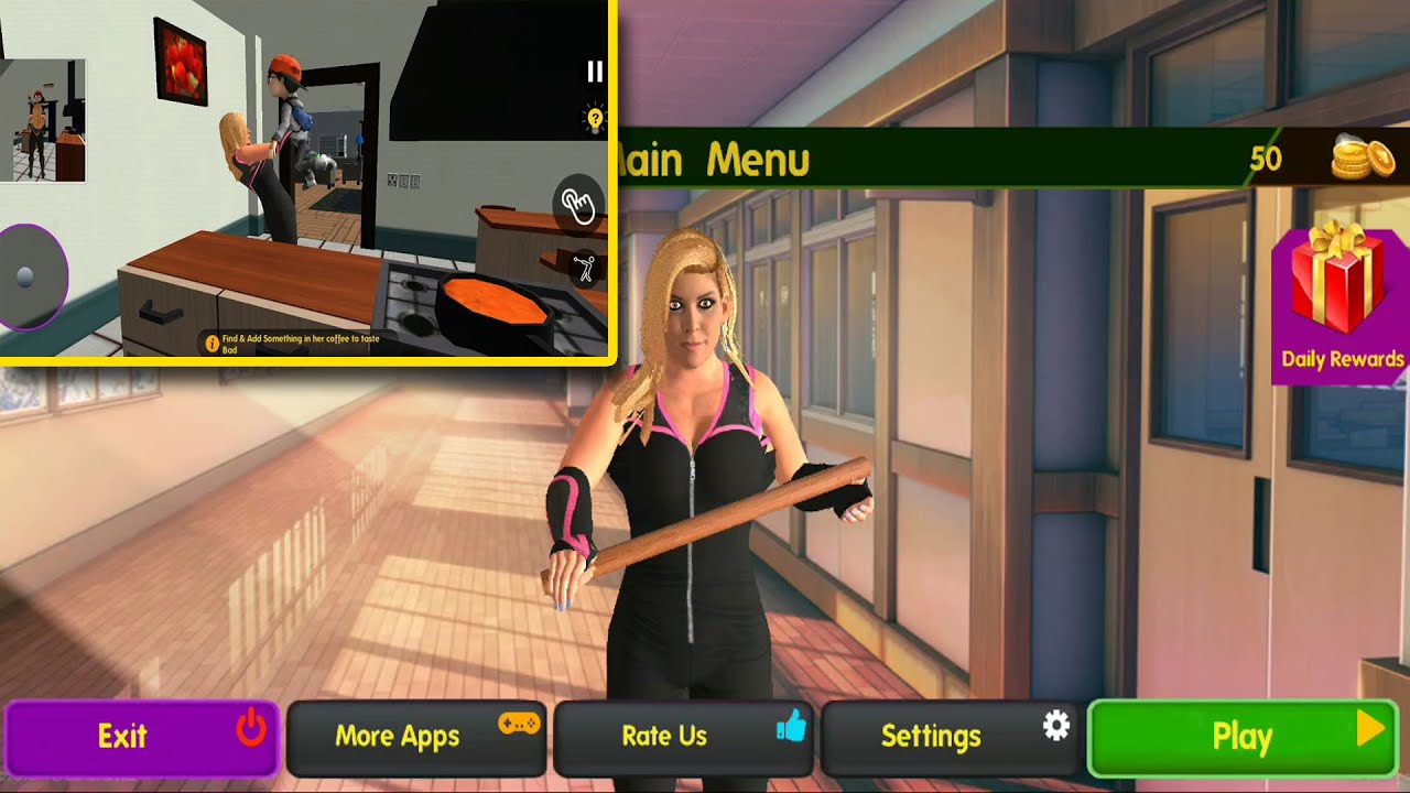 Scary bad teacher high school || Scary bad teacher high school update ...