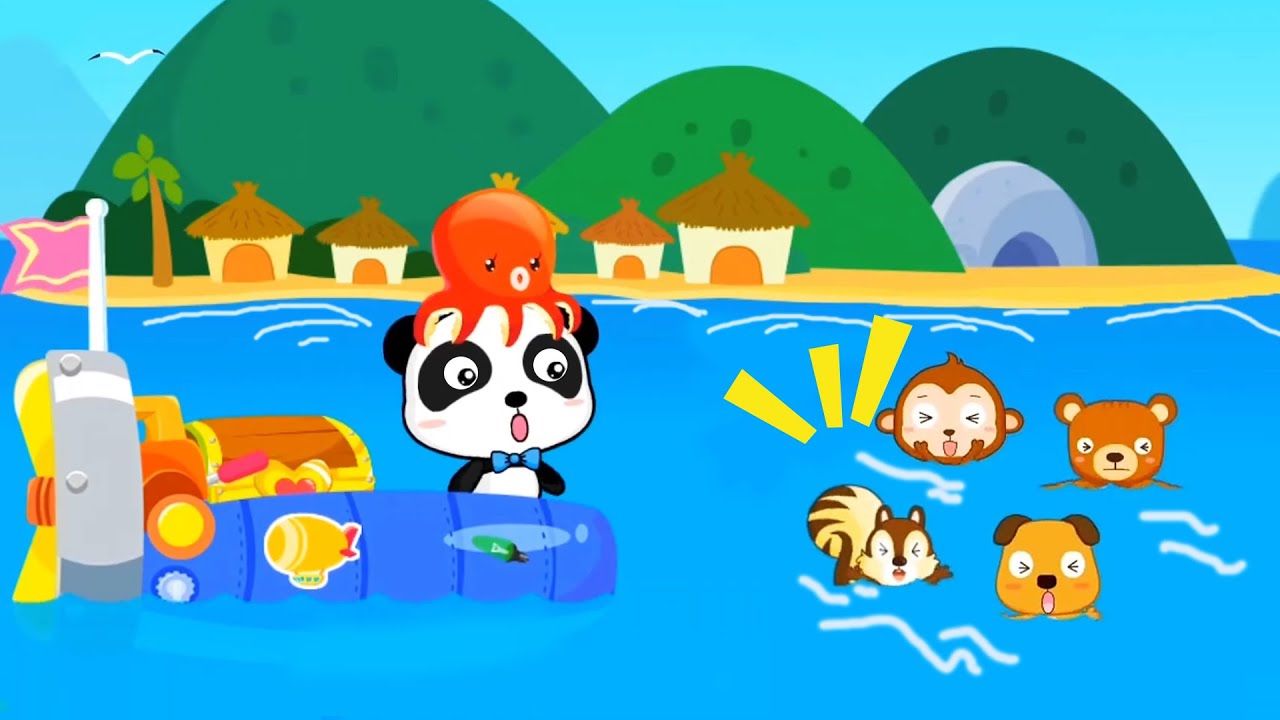 Little Panda's Boat | Play Cool Boats, Explore The Sea With Little ...