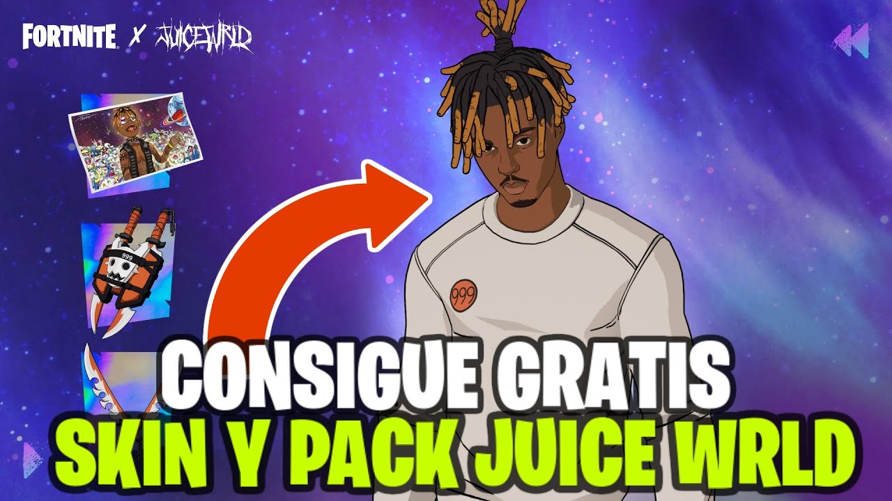 Como CONSEGUIR GRATIS el PACK de *JUICE WRLD SLAYER* en FORTNITE REMIX ...
