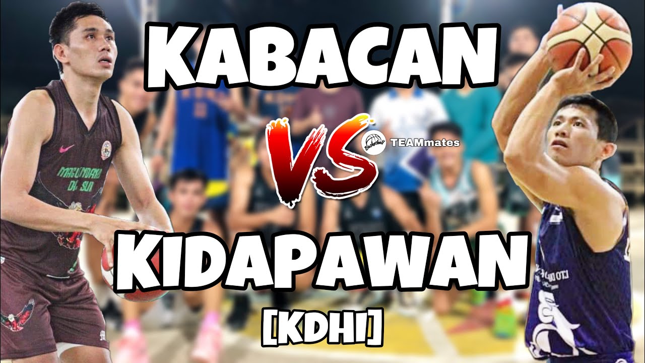 KABACAN VS KIDAPAWAN (KDHI) | INTER-MUNICIPALITY, BRGY.NEW CEBU,PRES ...