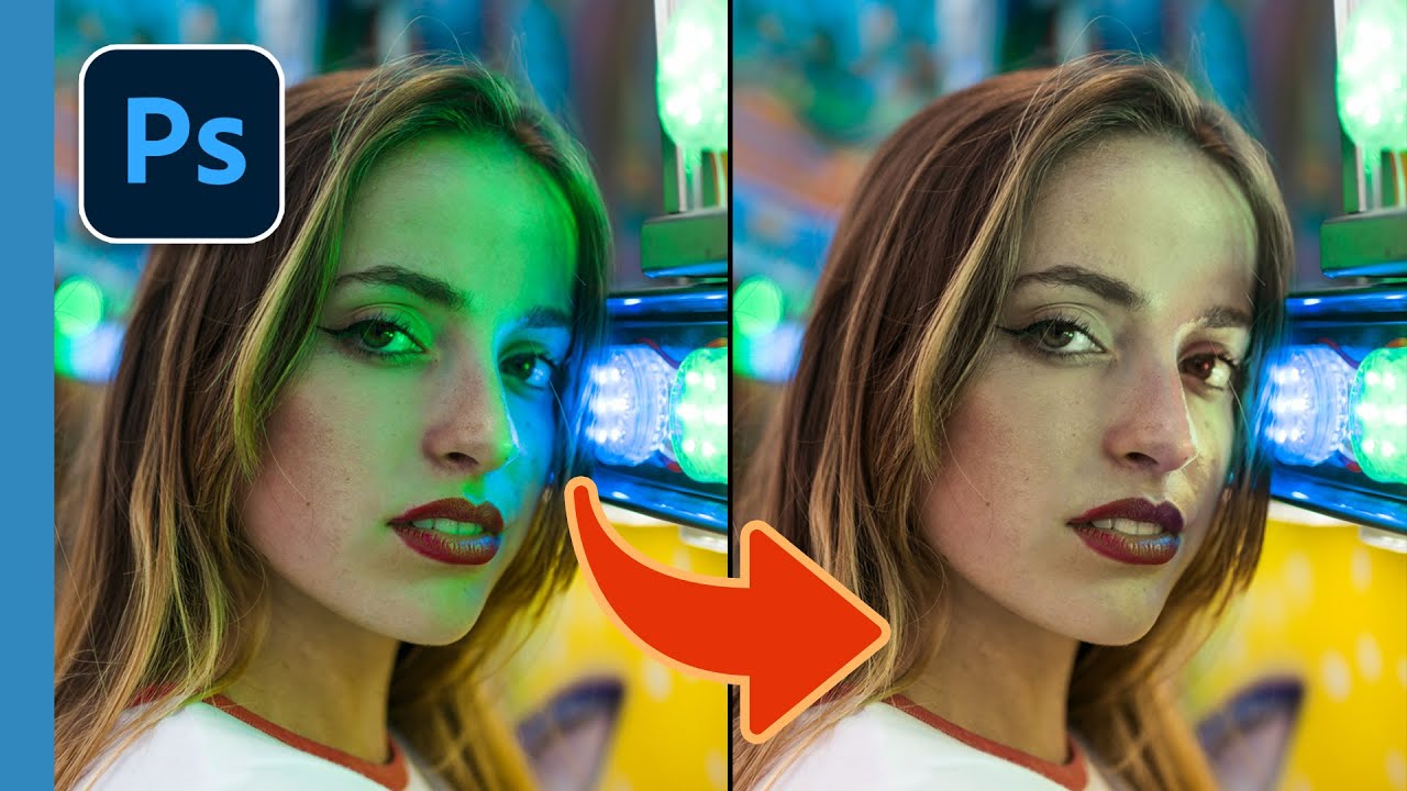 Select precise colours using POINT COLOUR in Photoshop - YouTube
