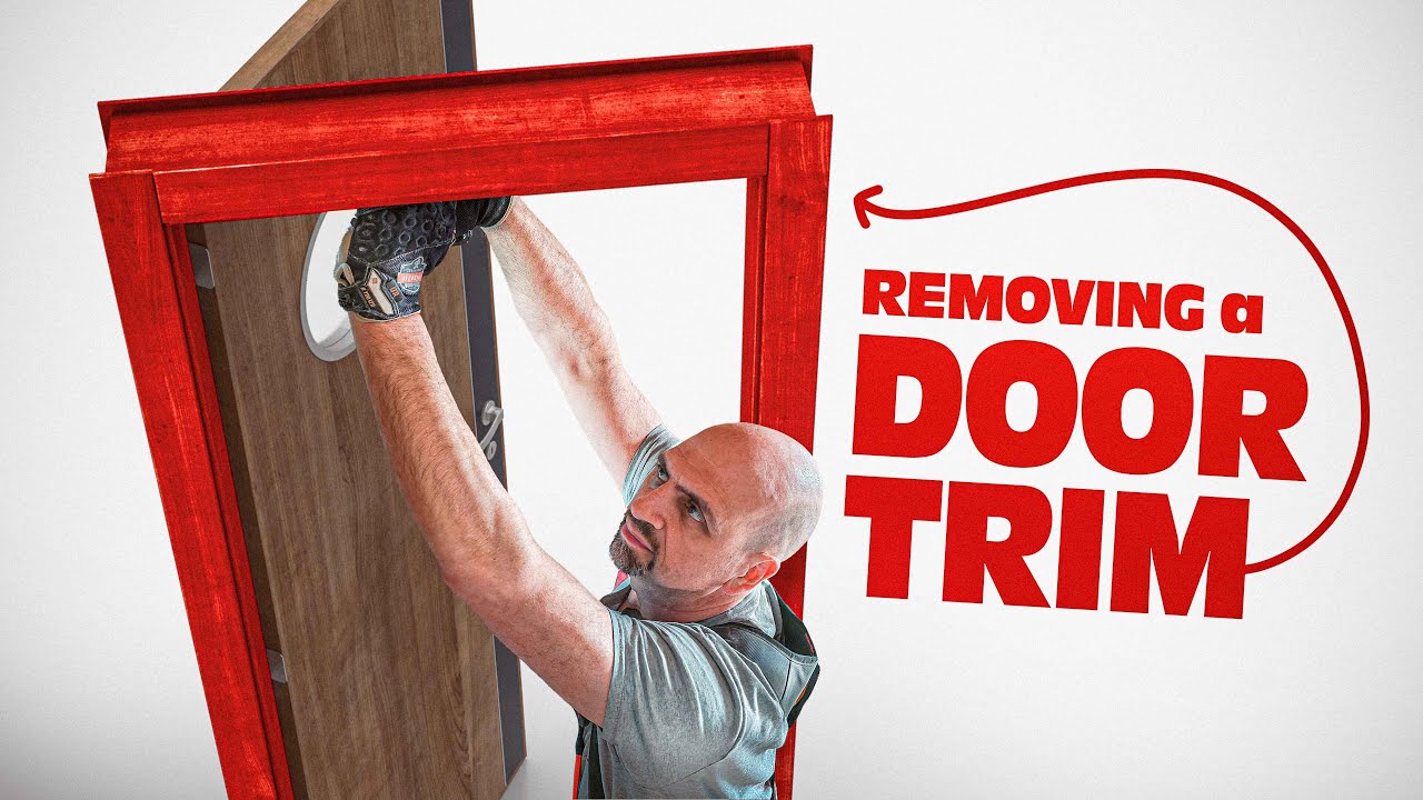 How to Remove Door Trim Without Damaging It - YouTube