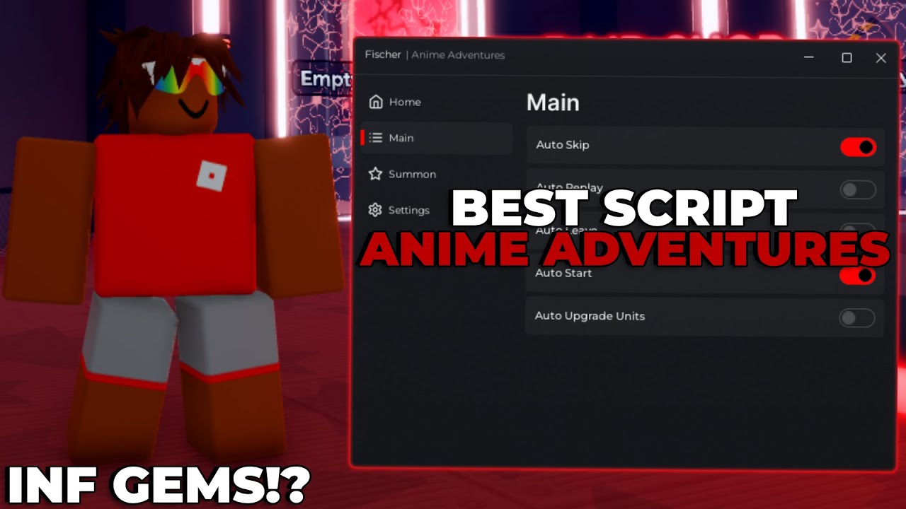 The *BEST* Anime Adventures Script 🏯 | Infinite Gems, Fastest Autofarm ...