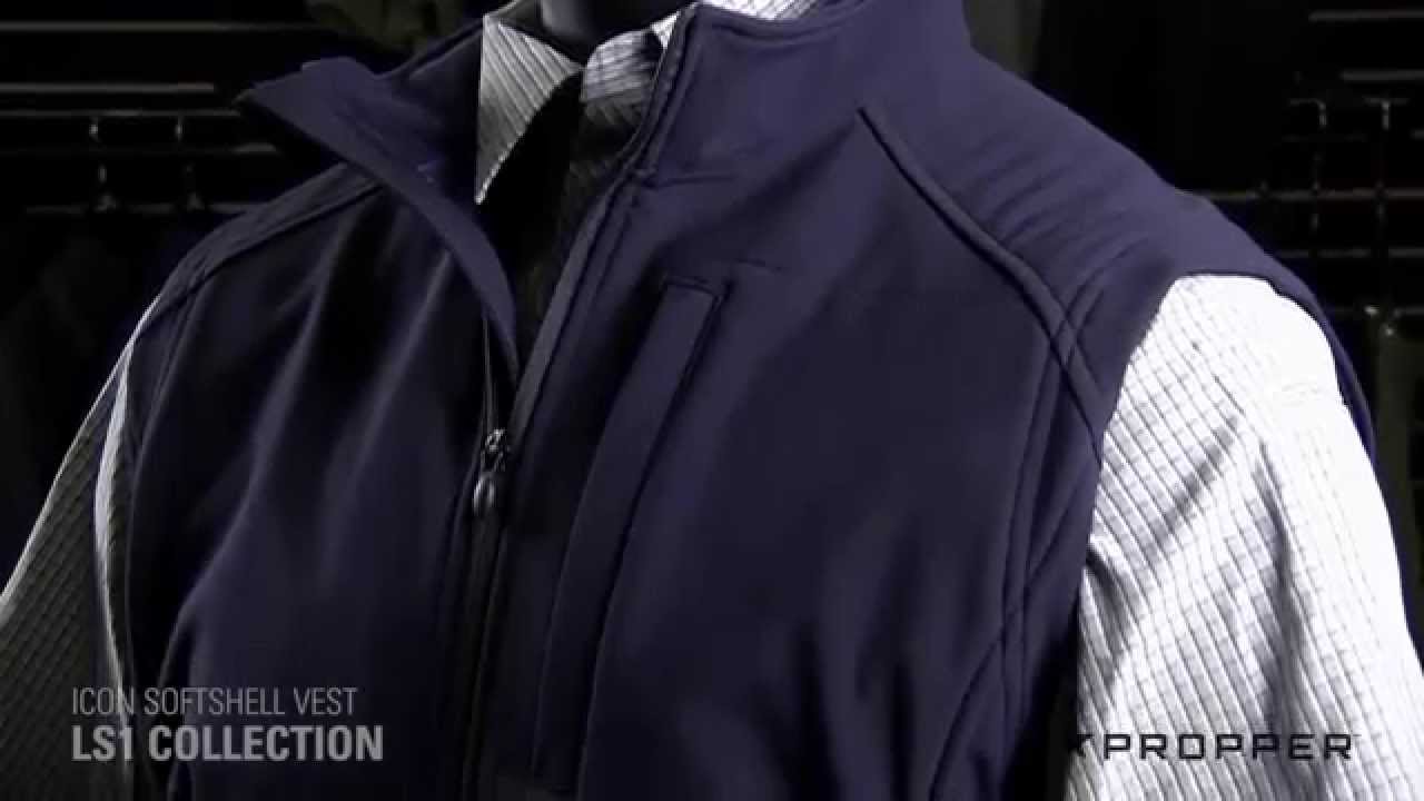 Propper Icon Softshell Vest F5429 - YouTube