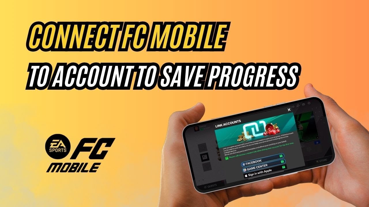 How To Connect FIFA Mobile To an Account To Save Progress - YouTube