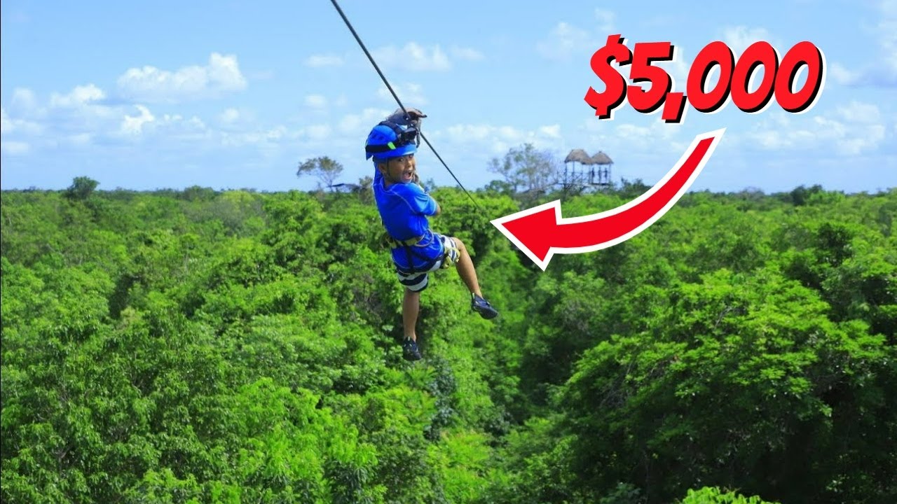 I Tried Extreme Ziplining - YouTube