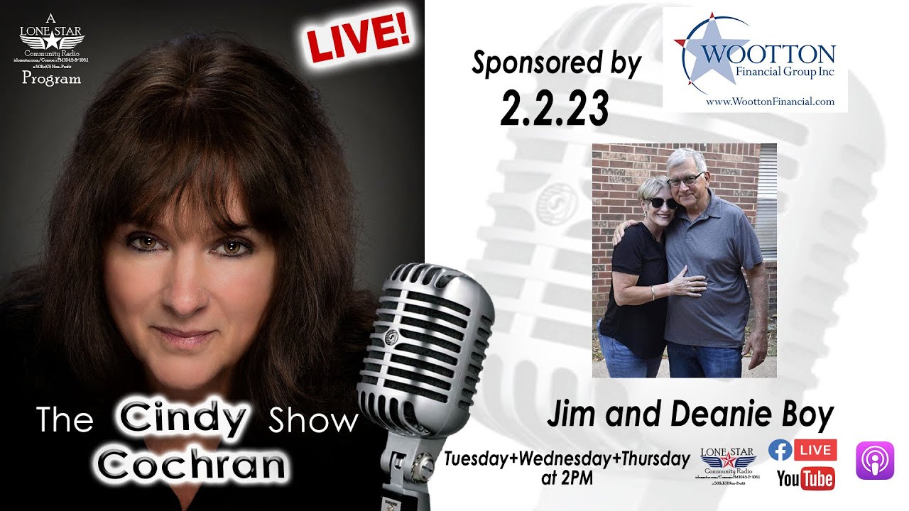 2.2.23 - Jim and Deanie Boy - The Cindy Cochran Show - YouTube
