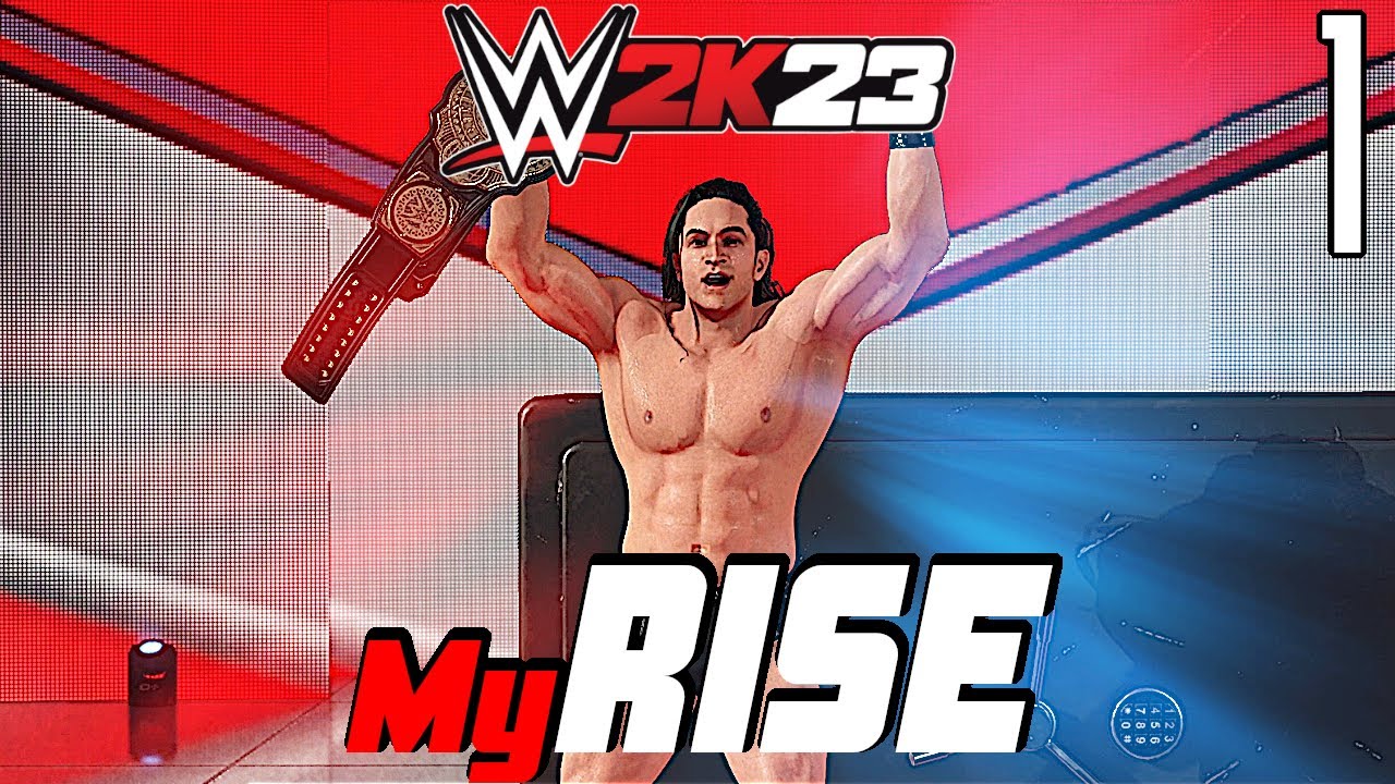 WWE2K23 'The Lock' MyRISE: CHAMPION IN DEBUT?! - Episode 1 - YouTube