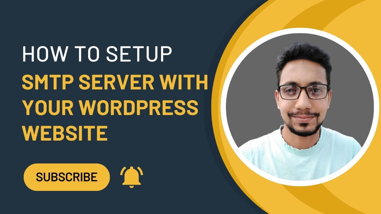 How to Setup SMTP Server With Your Wordpress Website | WebgeniusBD | Ariful Islam Noyon | 2024 ...
