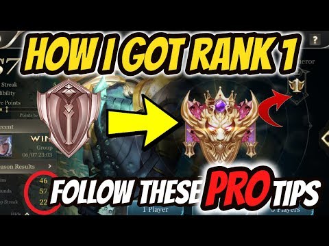 10 TIPS From the BEST Player in EU - Arena of Valor Rank 1 EU