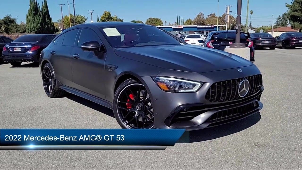 2022 Mercedes-Benz AMG® GT 53 Hatchback San Jose Santa Clara Sunnyvale ...