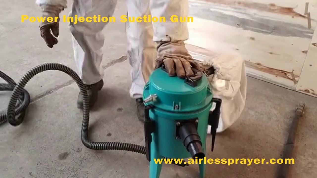 MBG-A3 Power Injection Suction Blast Gun - YouTube
