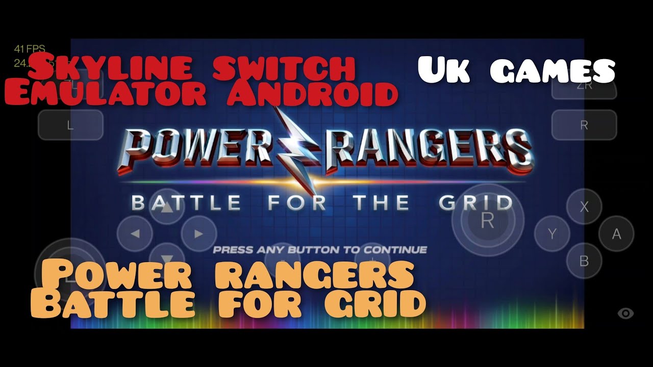 Power Rangers Battle For the Grid | Switch emulator for Android ...