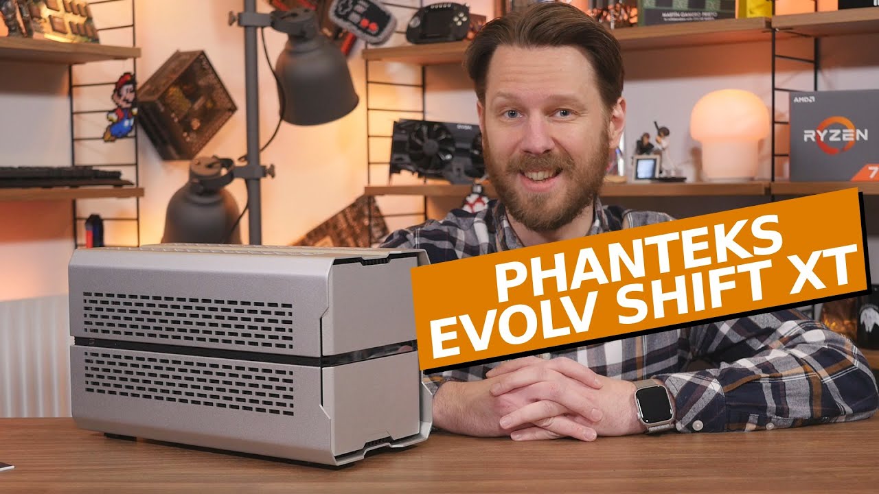 Phanteks Evolv Shift XT – ett kompakt chassi i toppklass - YouTube