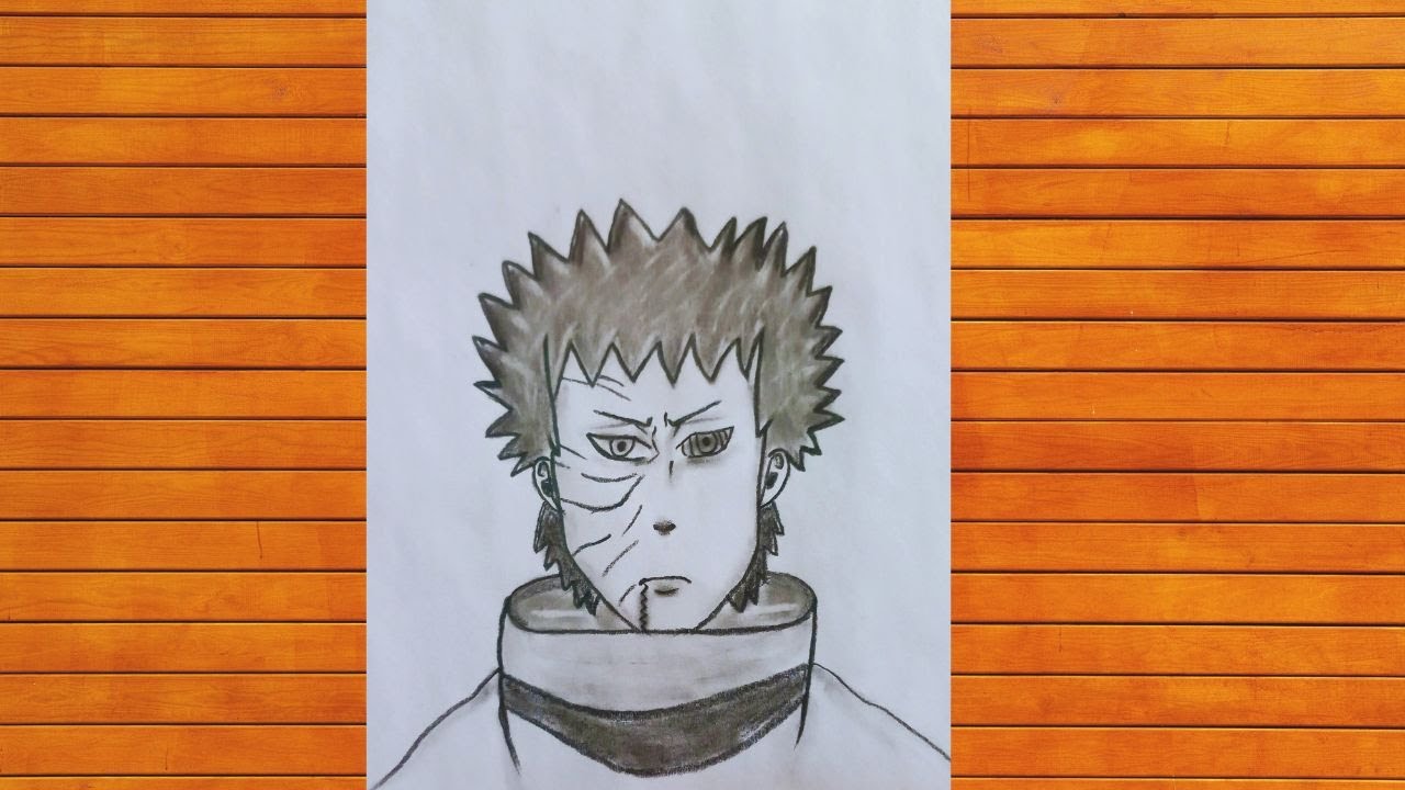 How to Draw Obito Uchiha || How to draw anime step by step || Easy ...