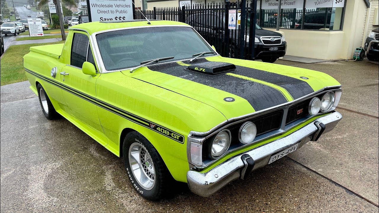 Ford XY GT Replica Ute - YouTube