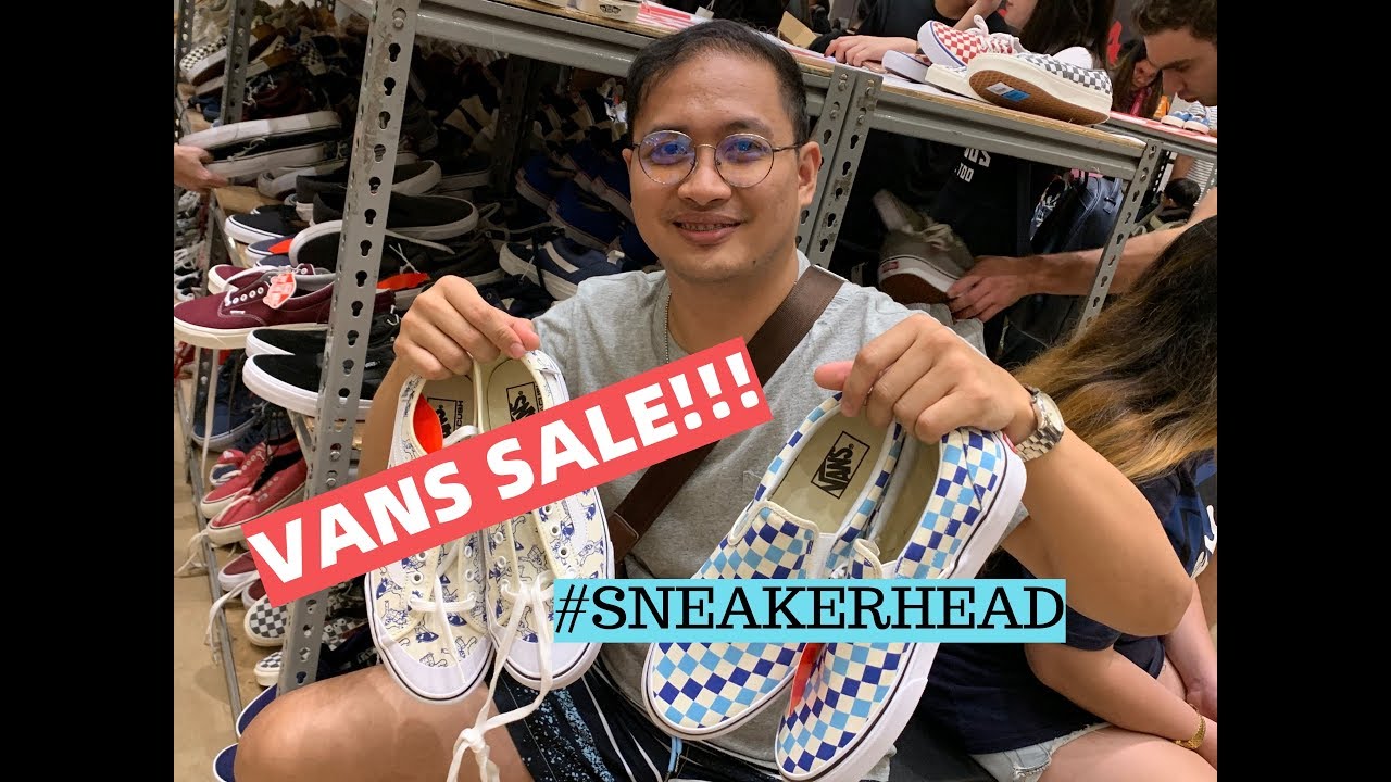 VANS Sale at SM Megamall from Aug 30 until Sep 1, 2019 (VLOG No.34 ...