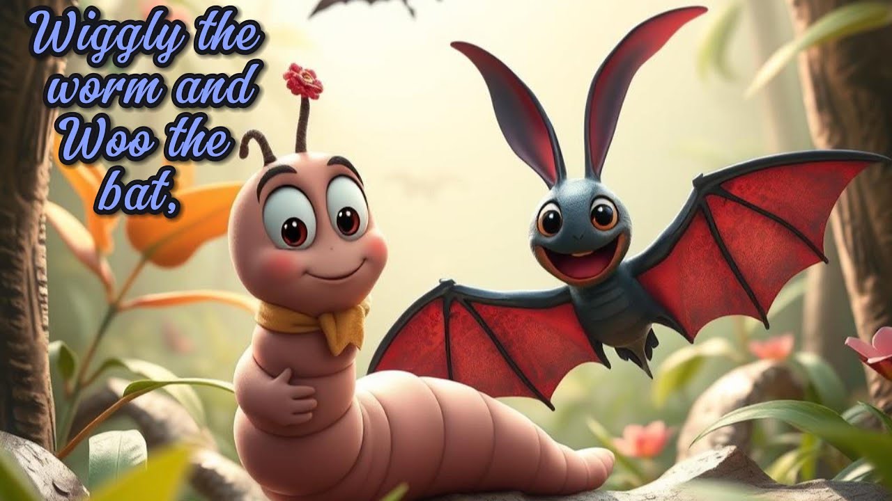 Wiggly the worm and Woo the bat, - YouTube