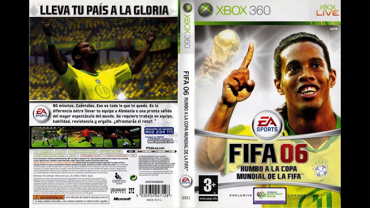 FIFA 06 Road To World Cup Xbox 360 Xenia Edge 120 FPS with Lossless ...