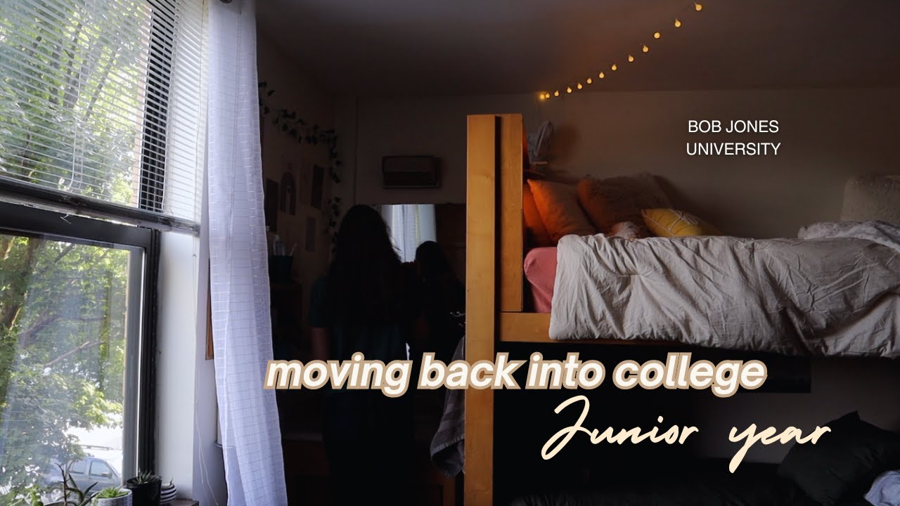 First vlog of Junior Year at Bob Jones University | Moving back into ...