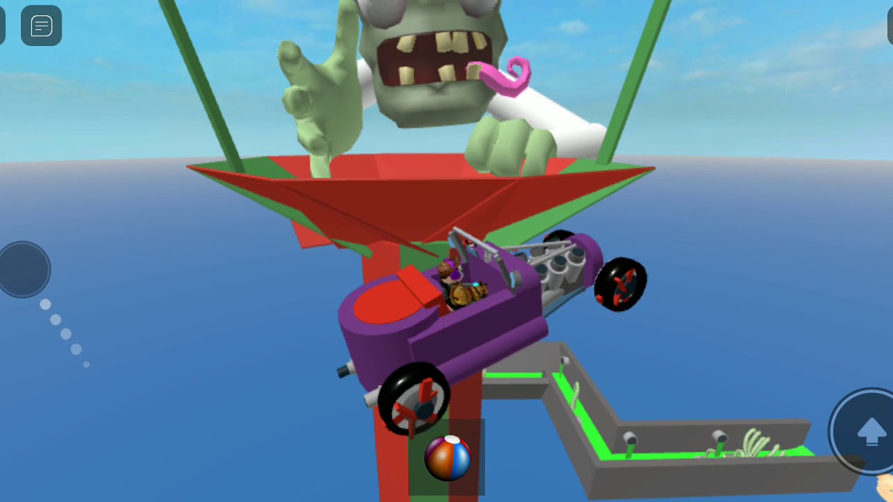 Playing Dr zombie's slime slide - YouTube