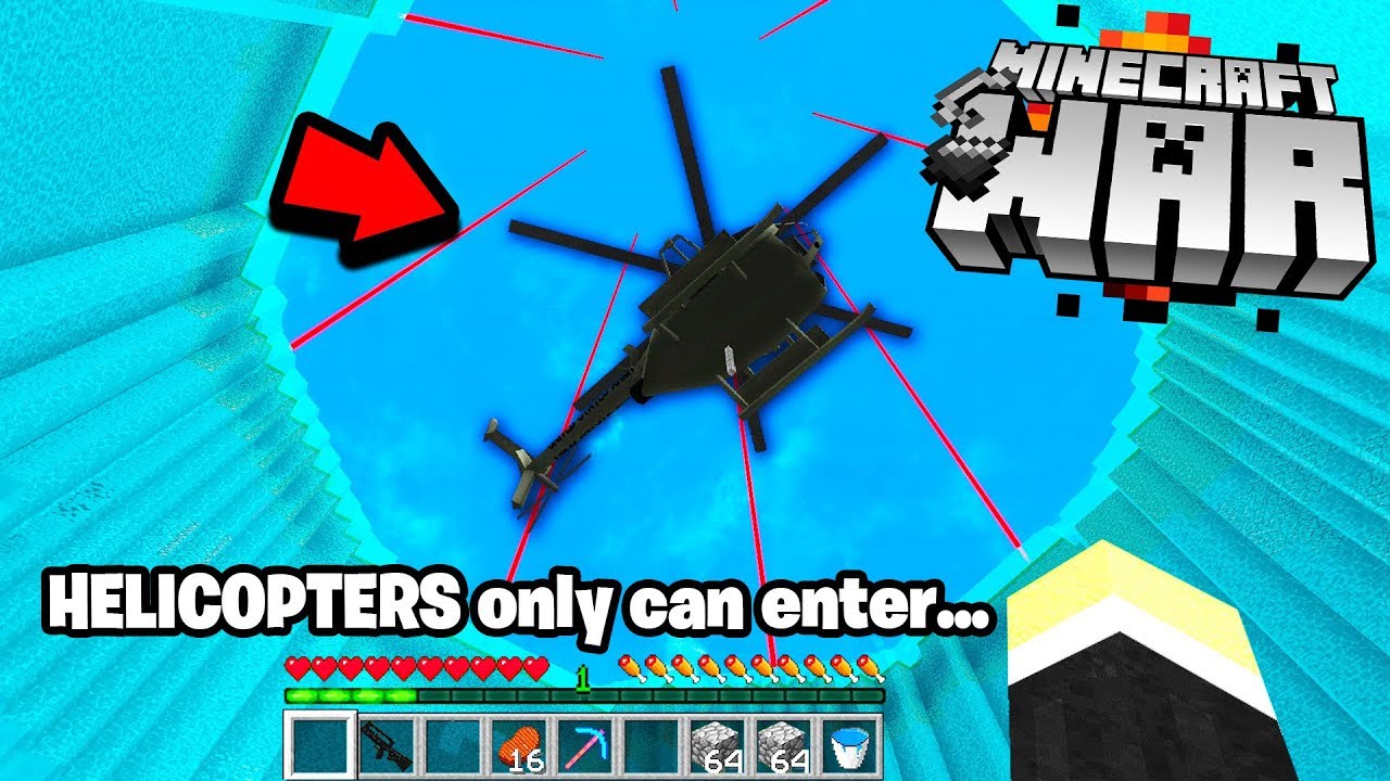 This TOP SECRET Minecraft BASE has only one ENTRANCE inside! (WOW ...