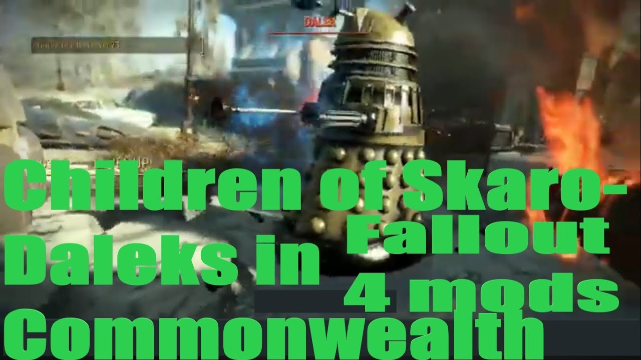Children of Skaro-Daleks in the Commonwealth (Fallout 4 MODS Build your ...