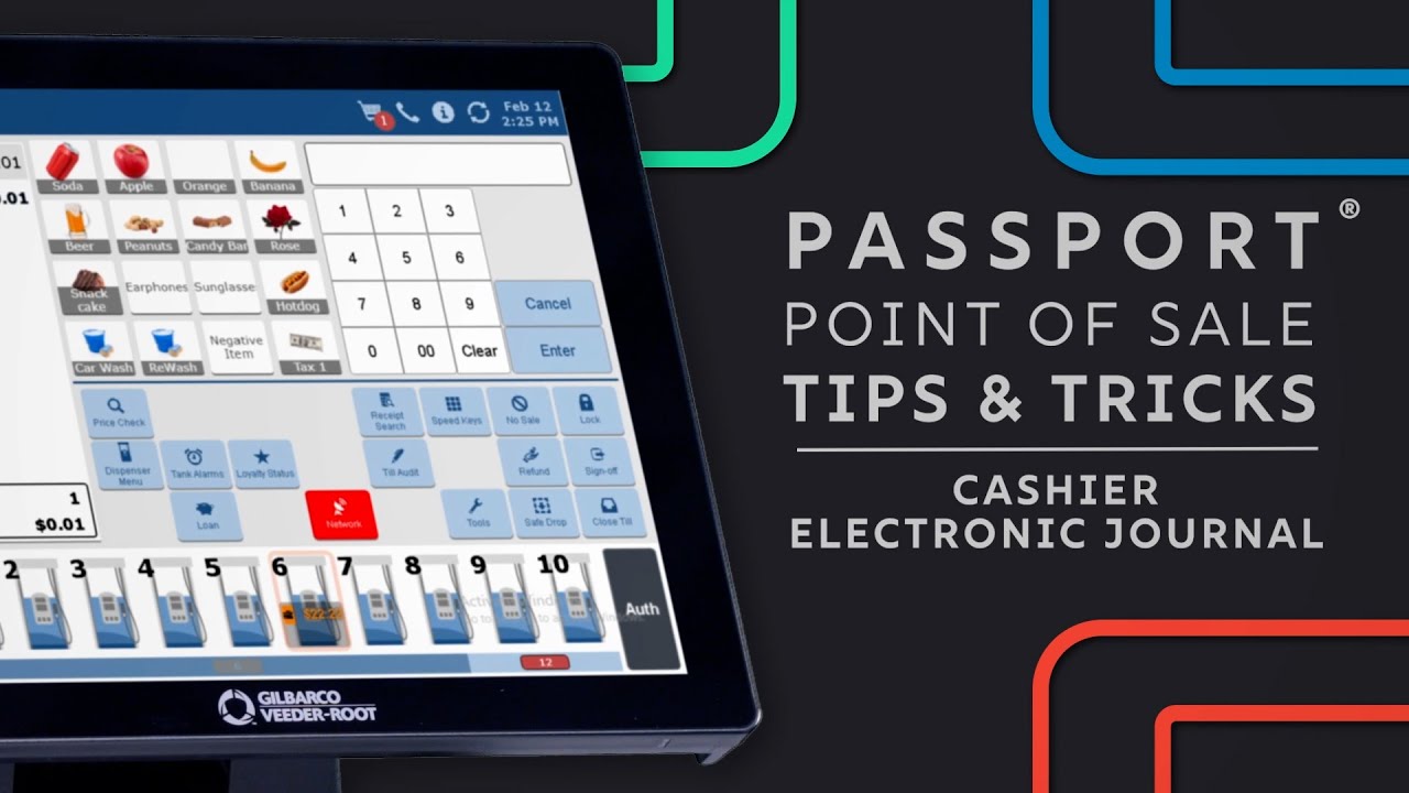 Passport POS Tips & Tricks: Cashier Electronic Journal - YouTube