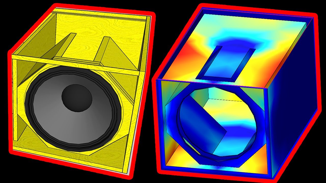 [PLAN] 380mm/15" Easy BASS REFLEX to build - YouTube