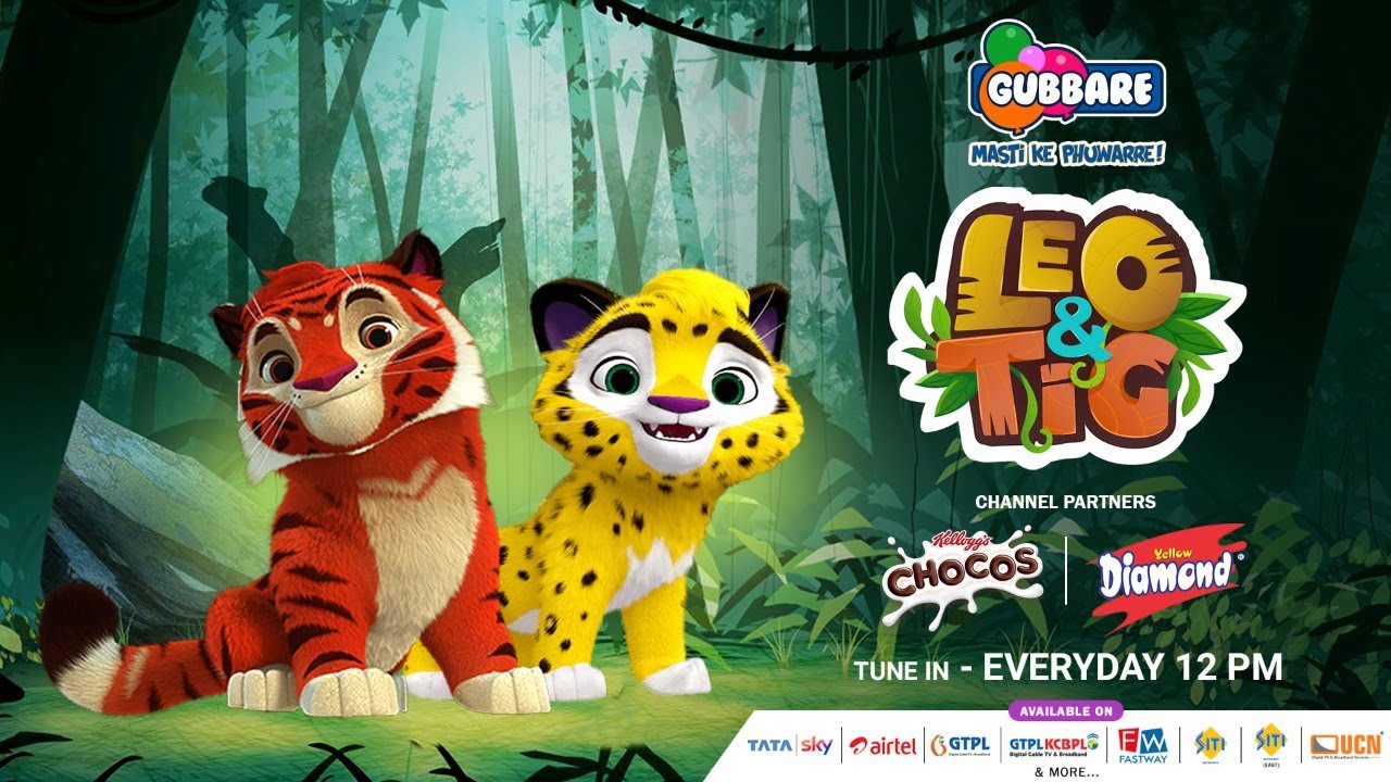 Jungle Adventures with Leo & Tig | Cartoon Show on Gubbare TV - YouTube