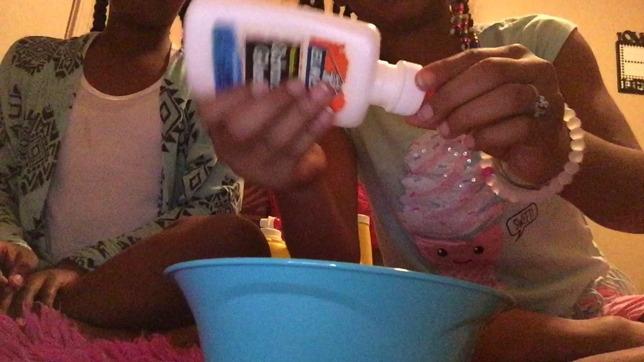 Don't make slime at 3am in the morning scary it started raining after ...