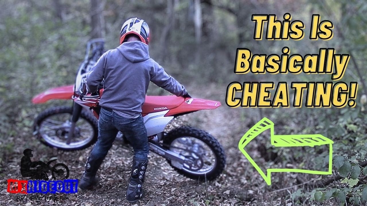 How To Turn A Dirt Bike Around On A Trail [If You're Short] - YouTube