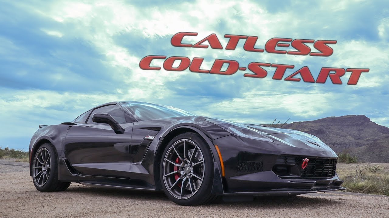2017 Chevrolet Corvette Z06 Cold Start | CATLESS C7 | Supercharged LT4 - YouTube