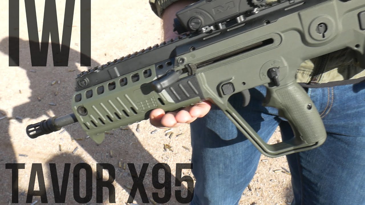 SHOT Show Range Day 2016: The New (to the US) IWI Tavor X95 Bullpup ...