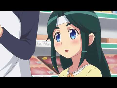 Tsugumomo----Kazuya , Kiriha and Kukuri in shop .