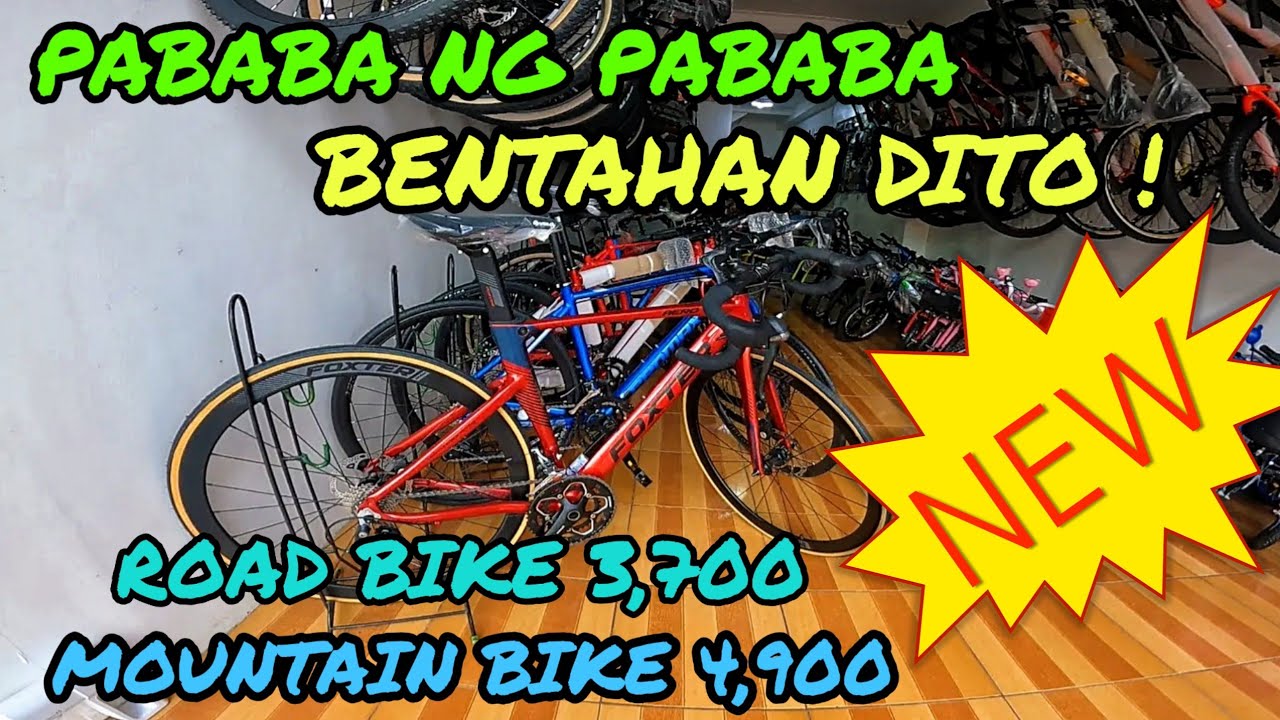 PABABA NG PABABA DITO ! ROAD BIKE 3,700, MOUNTAIN BIKE 4,900 ONLY 29ER ...