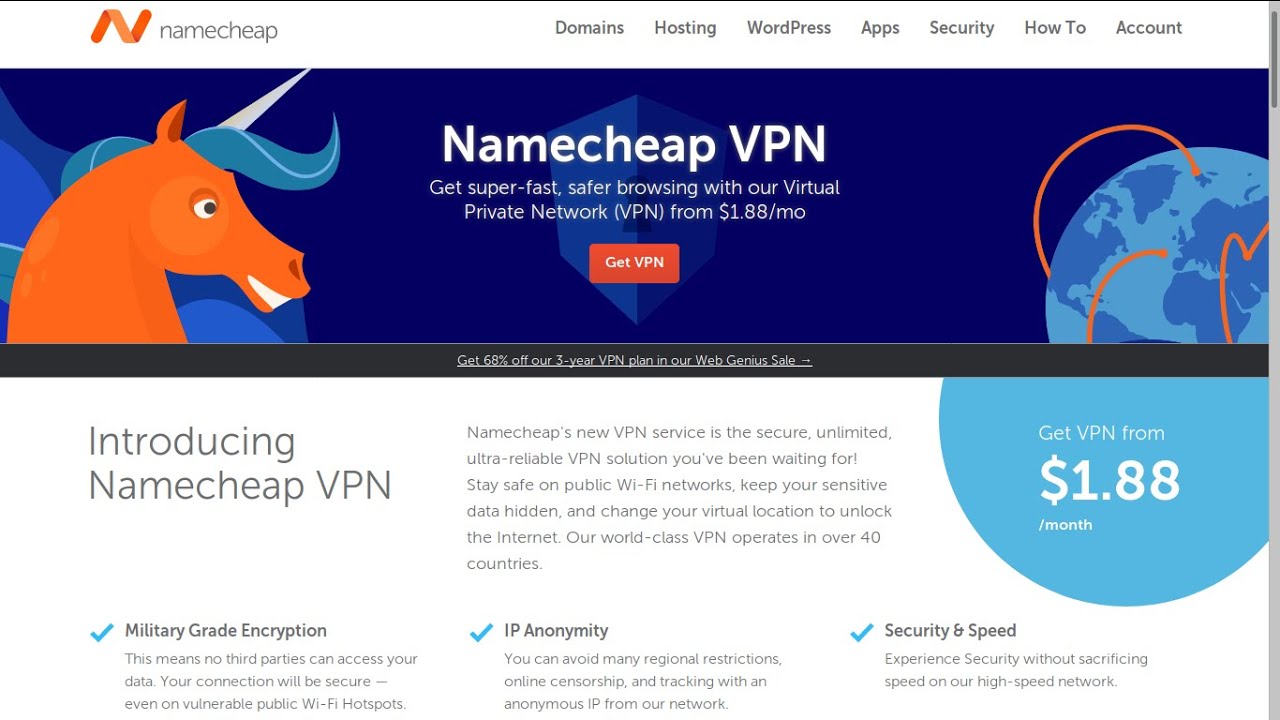 NAMECHEAP VPN PROMO CODE 68% OFF 💰 HUGE DISCOUNT (NEW) - YouTube