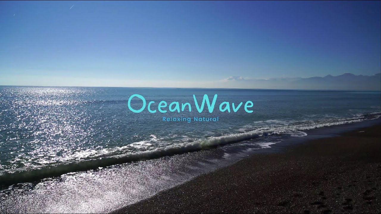 Sea waves: Pure relaxing 1 hour Seashore sound Ocean sound for sleep ...