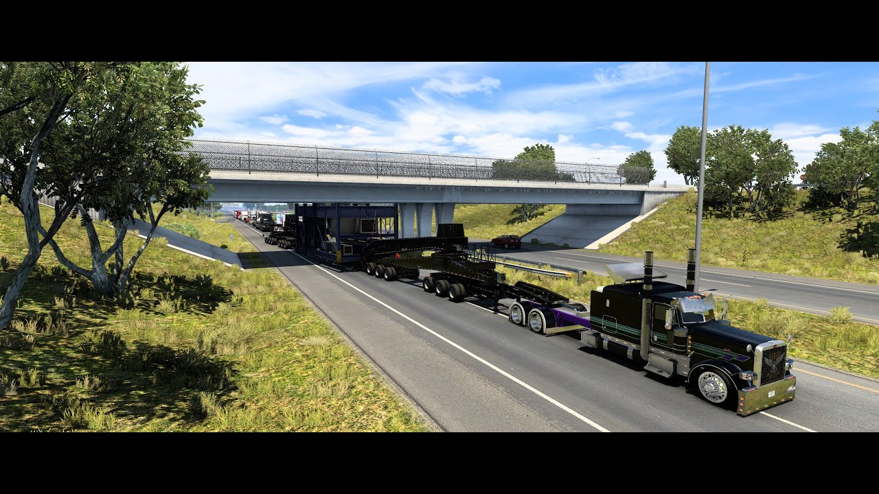 Trail King TK220 Heavy Haul Trailer American Truck Simulator - YouTube