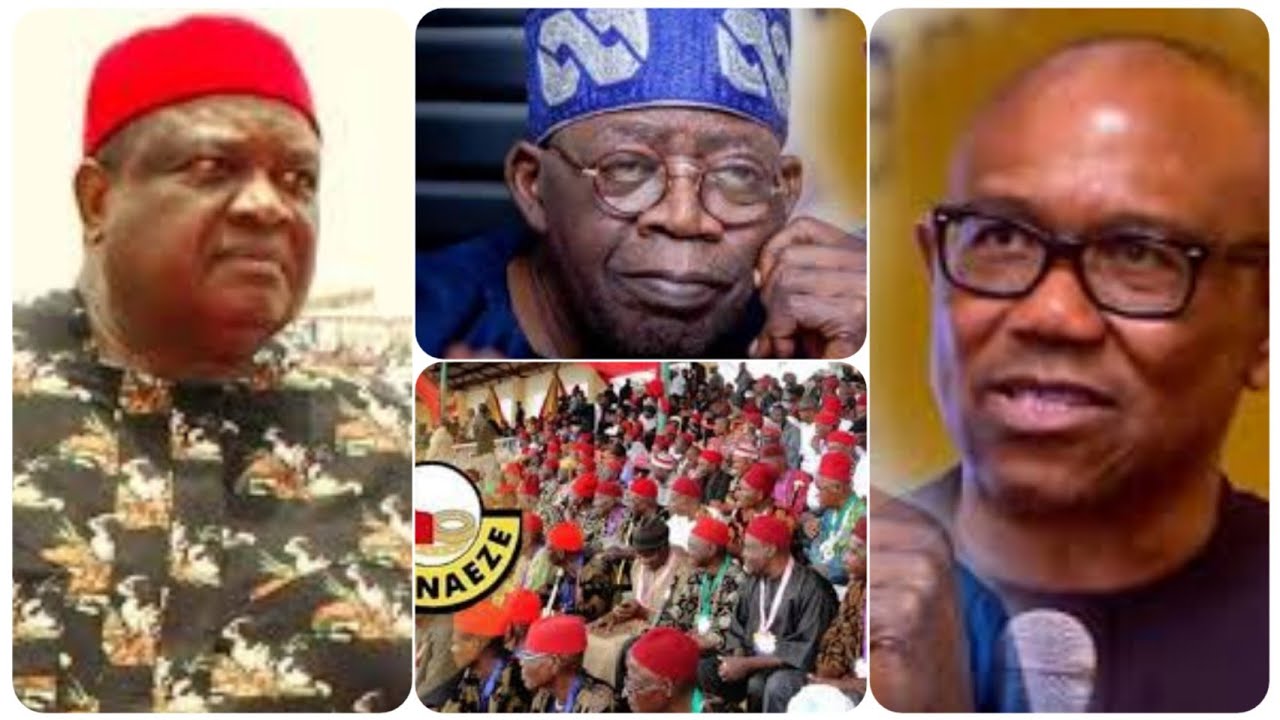 OHANAEZE BEGS OBI TO WITHDRAW CASE AGAINST TINUBU TO SAVE IGBOS FROM ...