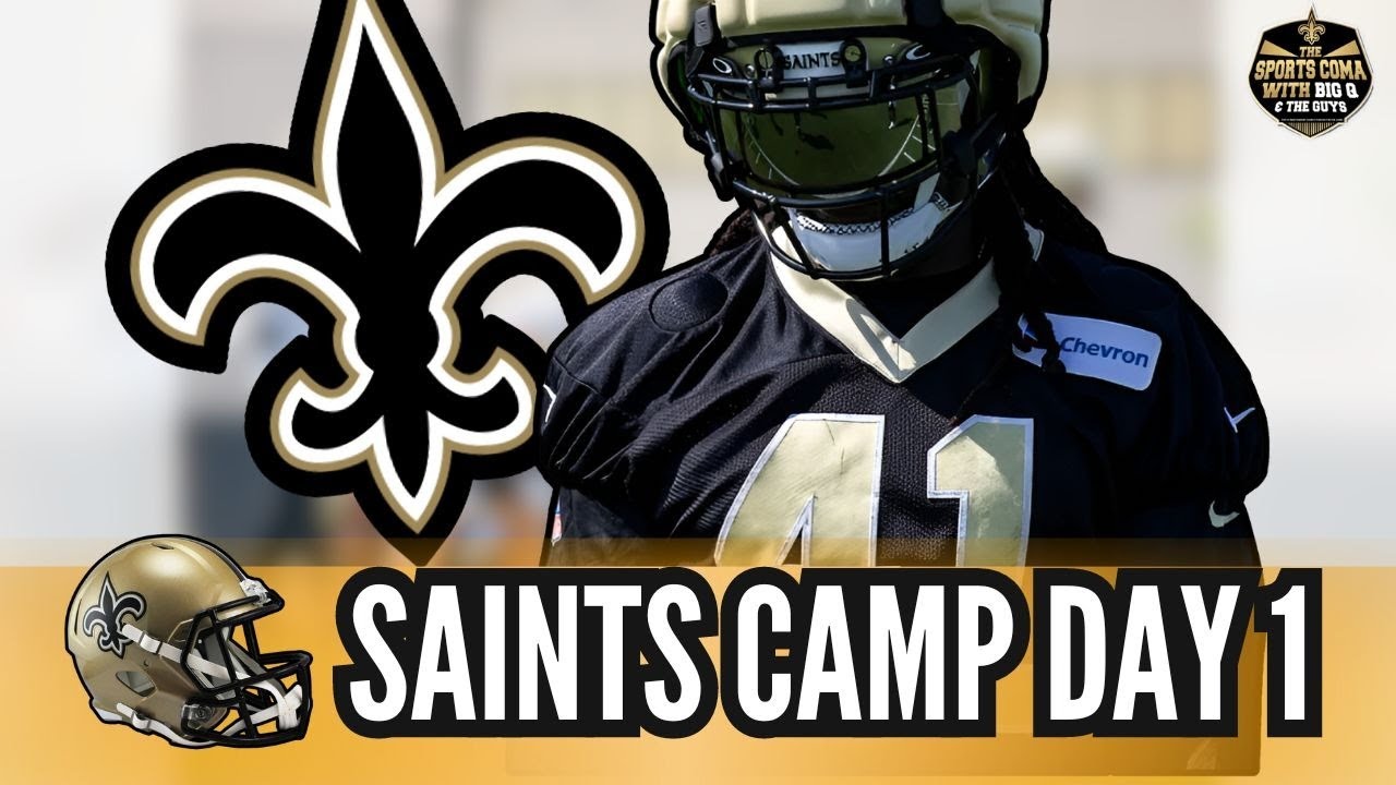 TSC: Saints Camp Day 1 | Alvin Kamara speaks | Saints News & More - YouTube