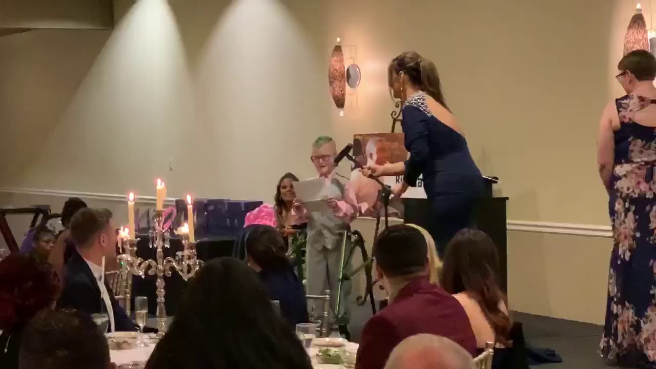 Giovanni Hamilton’s speech at Bianca’s Kids Awards Gala Part 1 - YouTube