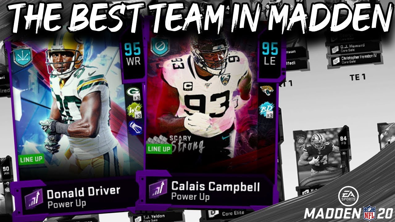 ADDING 2 95 OVERALLS! BEST TEAM IN MADDEN #15 | MADDEN 20 ULTIMATE TEAM ...