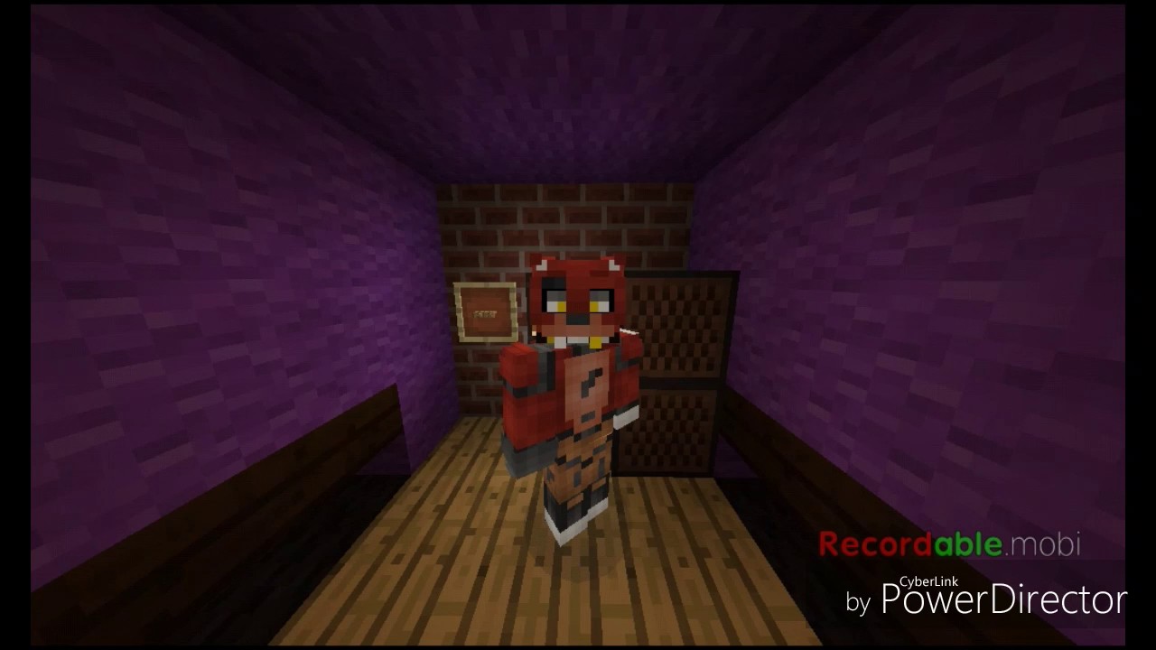 Five Nights at Freddy's Song - Foxy Song / Minecraft Animation BY:ME ...