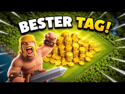 BESTER TAG IN DER GESCHICHTE VON CLASH OF CLANS! 😍😂