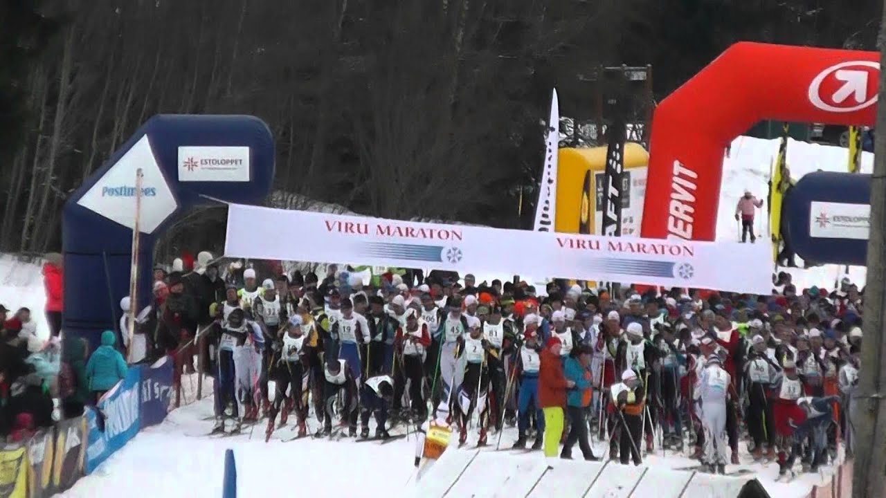 31. Viru Maraton, stardi ootus, 24.01.2015, Mõedaku - YouTube