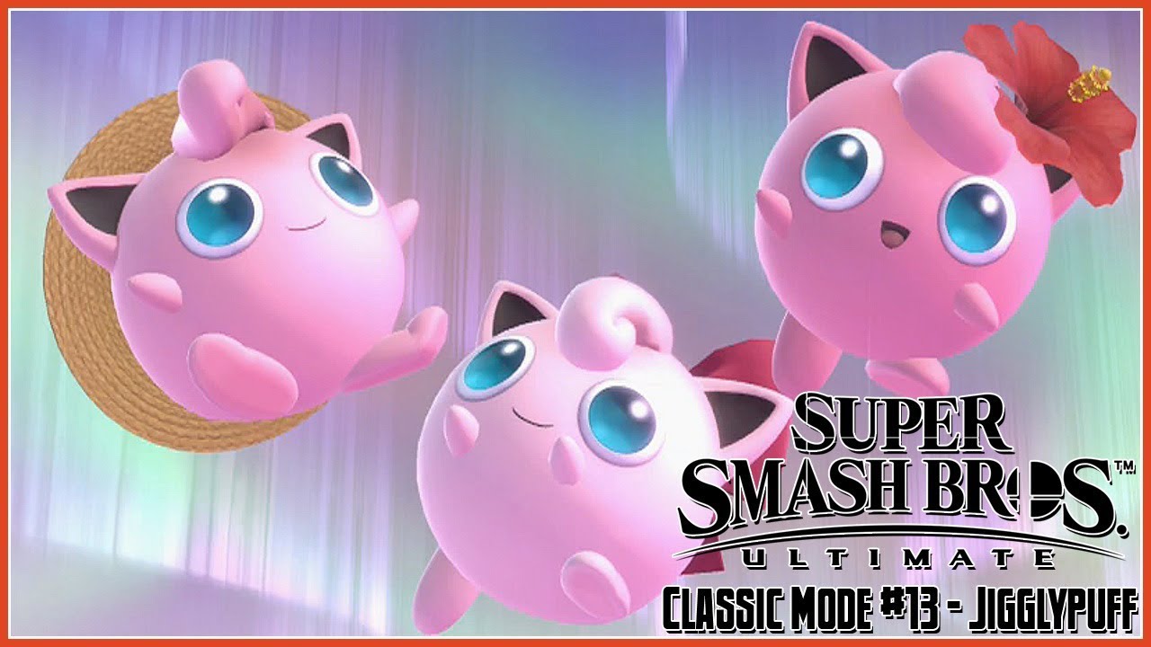Super Smash Bros. Ultimate - Classic Mode #13: Jigglypuff (All Original ...