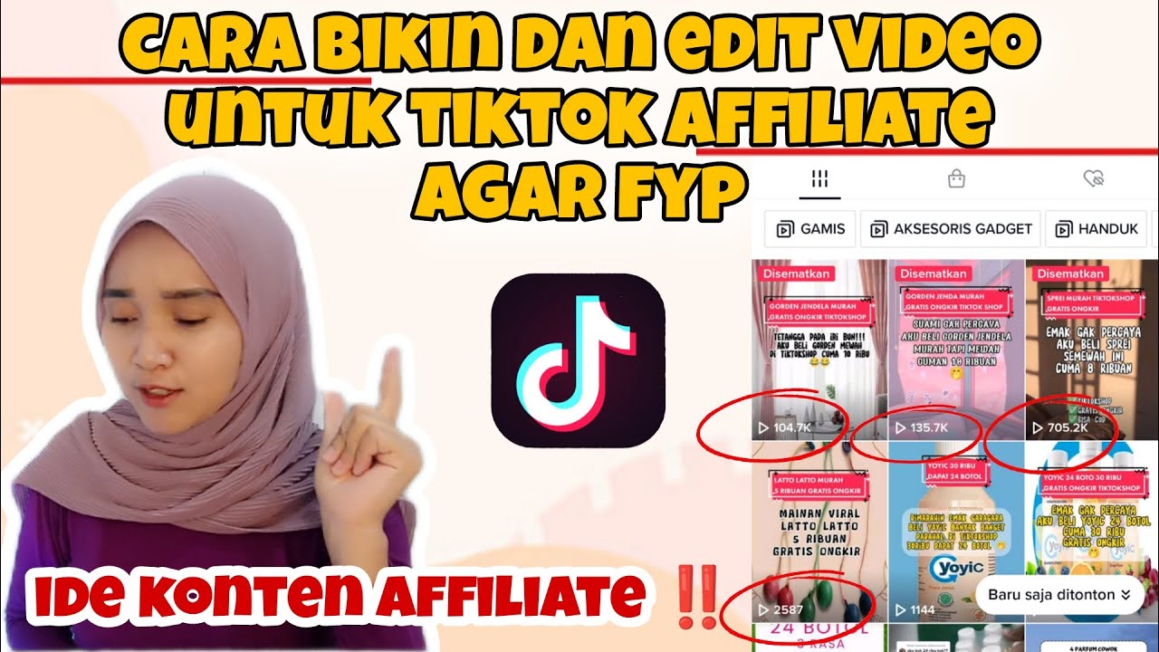 TUTORIAL EDIT VIDEO TIKTOK AGAR FYP ‼️ TIPS EDIT VIDEO UNTUK KONTEN ...